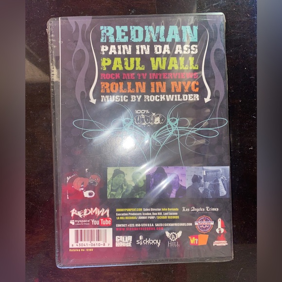 l.a. hill records | Media | Icadon Is Going Wild With Redman Dvd Sealed ...